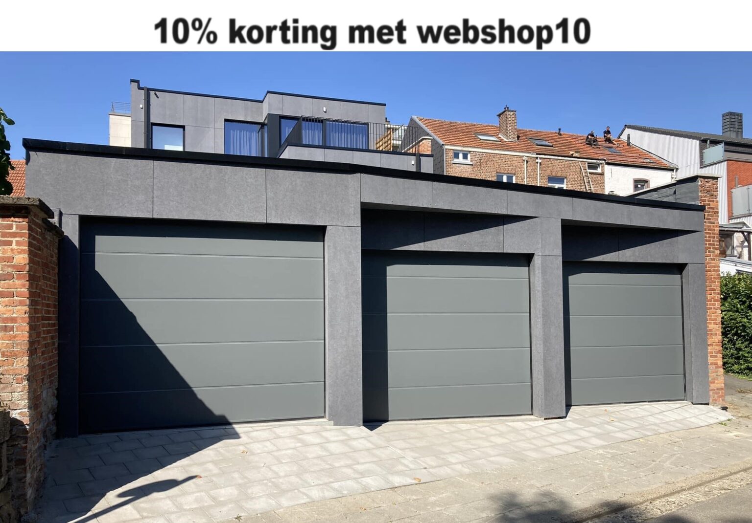 Berger Premium Garagepoorten tot 4 meter breed – De Garagepoort Expert